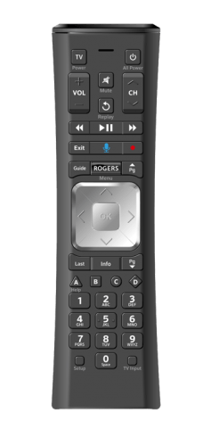 Rogers Ignite TV Voice Remote – URC Support